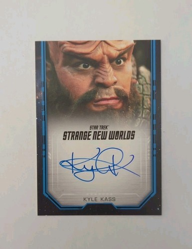 Rittenhouse Star Trek Strange New Worlds Season 2 Autograph Kyle Kass ...