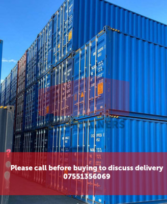 Nearly New 40ft HC Shipping Container | Blue | Hartlepool | VOLUME ...
