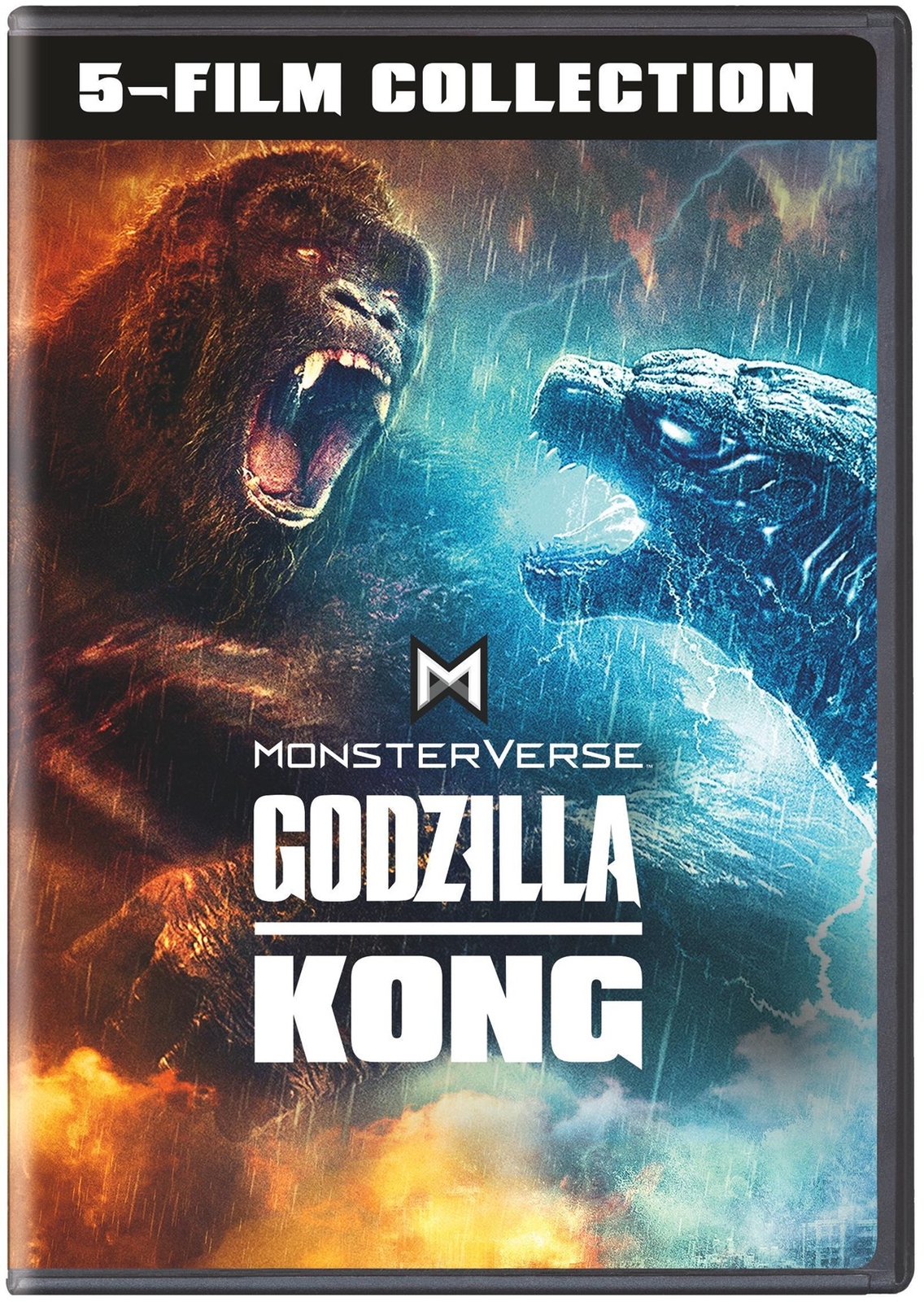 Godzilla / Kong Monsterverse 5-Film Collection DVD NEW | eBay