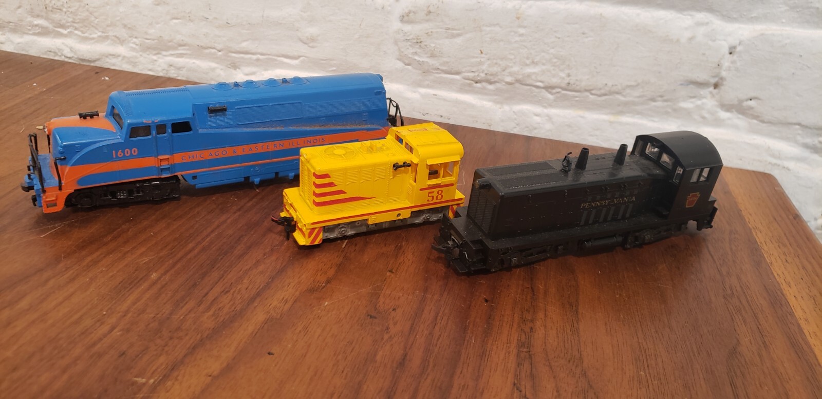Vintage Athern Ho Train Hustler Industrial Switcher Yellow + Other ...