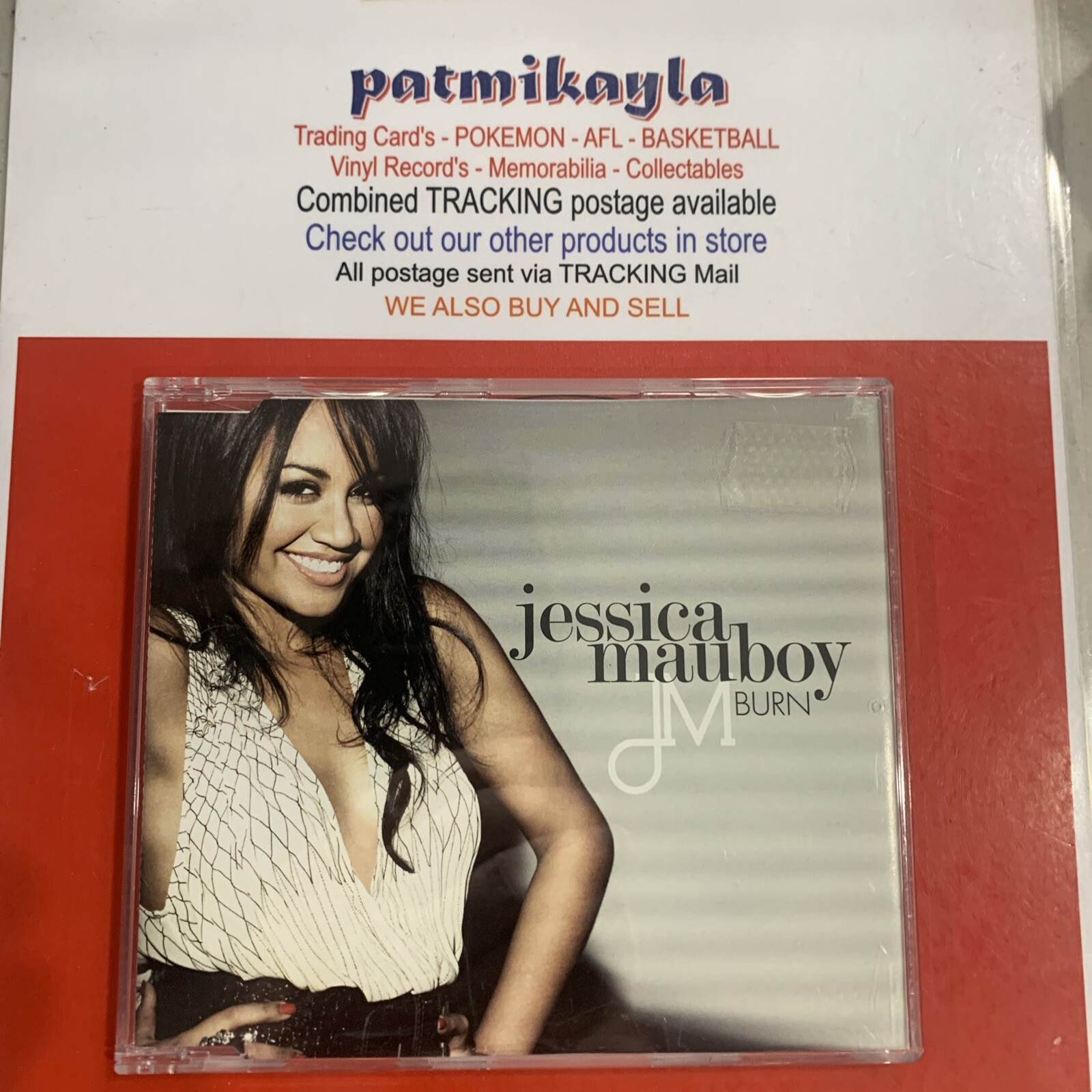 Burn by Jessica Mauboy (CD, 2008) sent with tracking 886974362821 | eBay