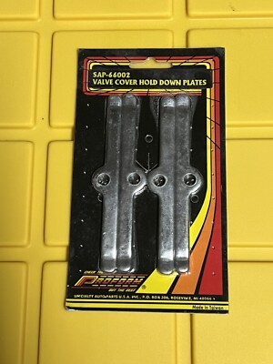 Proform 66002 Vintage 1988 Valve Cover Holdown Clamps Chrome **NOS** | eBay
