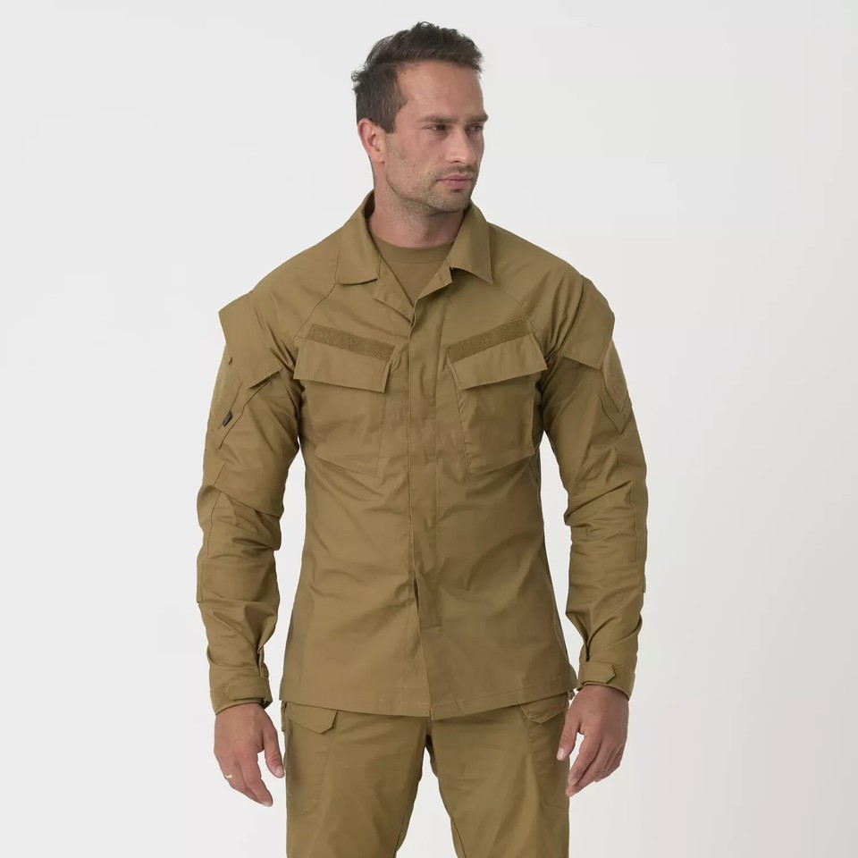 Helikon-Tex RAID Shirt Combat Field Jacket Army Tiger Stripe Rhodesian ...