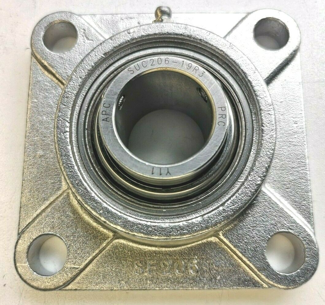 Premium SUCSF206-20R3 w/ TRIPLE-LIP Seals | Stainless 1-1/4" Bore ...