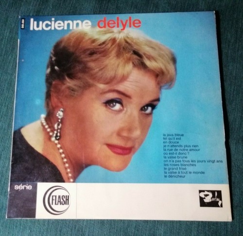 LUCIENNE DELYLE "La java bleue" LP 1965 compilation Série Flash BARCLAY 840.004 | eBay
