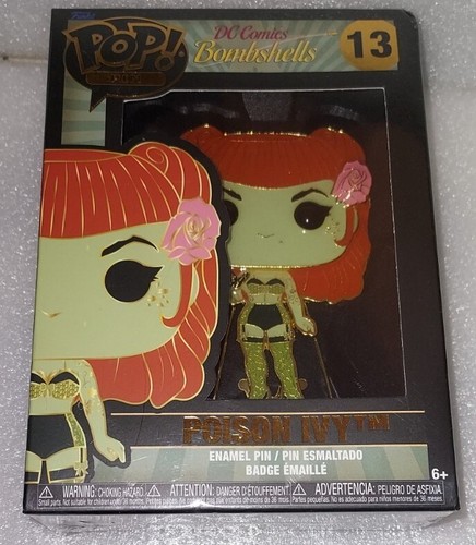 Sealed! Funko POP! Pins: DC Comics Bombshells- Poison Ivy #13, Limited ...