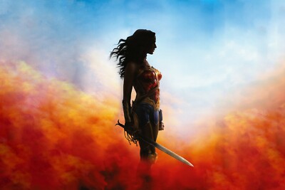 Wonder Woman Smoke Poster 24X36 inches | eBay