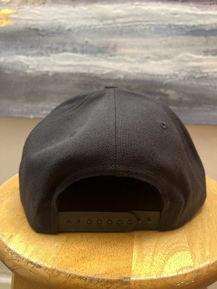Fallout Hat Mens Black Cap Adjustable SnapBack Bethesda New Vegas Nuka ...