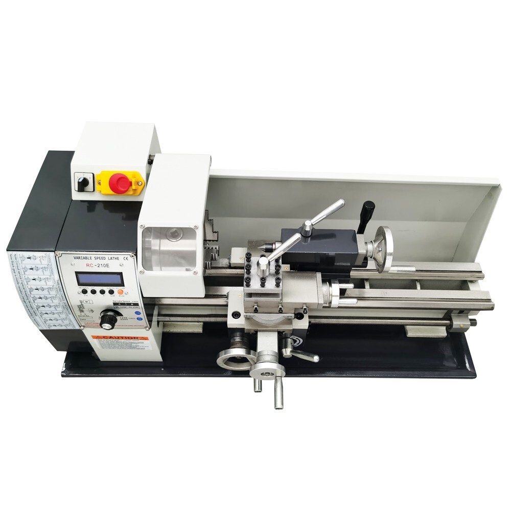 Metal Lathe 8"x16" Electronic Leadscrew Gearless Metric & Inch Lathe 1 ...
