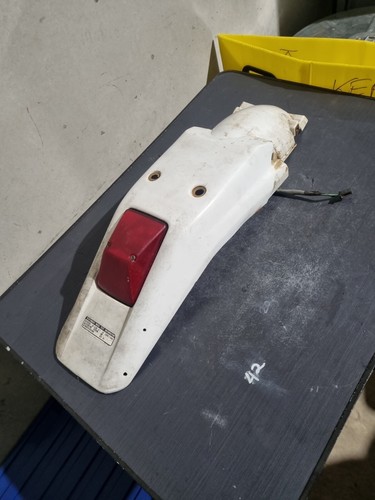 Honda Xr400 Rear Guard And Tail Light 1998 | eBay