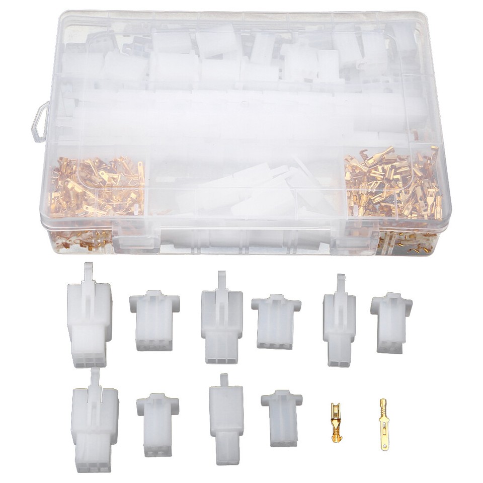 580Pcs Car Spark Plug Connectors Multifunctional 2.8mm Useful 2/3/4/6/9 ...