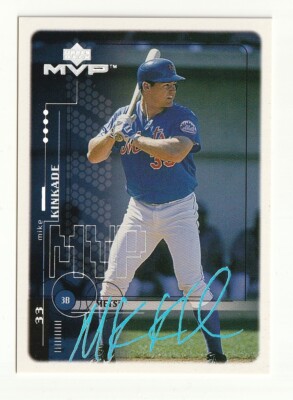 MIKE KINKADE 1999 UPPER DECK UD MVP BASEBALL 136 METS SUPER SCRIPT # 02 ...