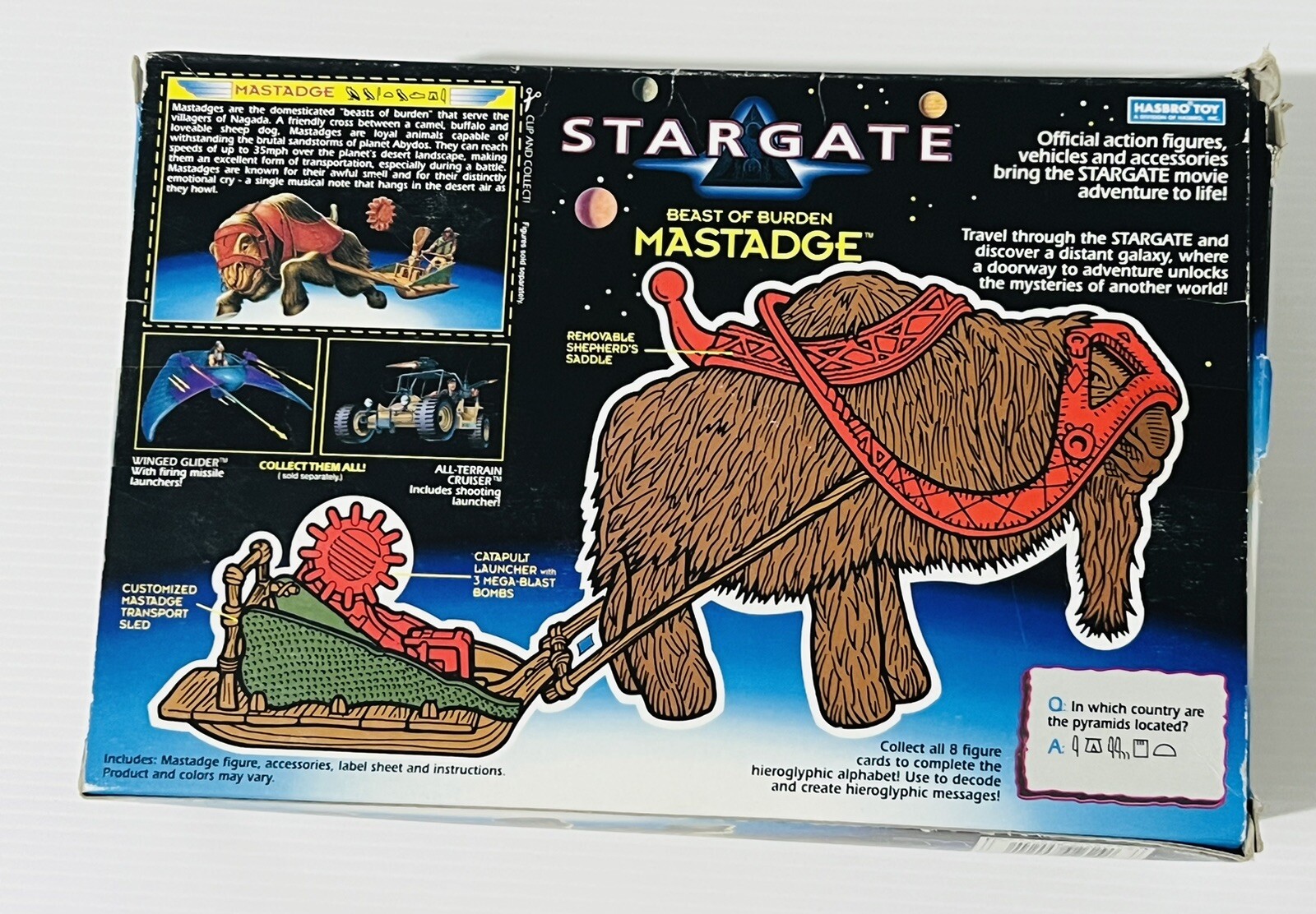 Stargate Movie Action Figure Mastage Beast 1994 Hasbro | eBay Australia