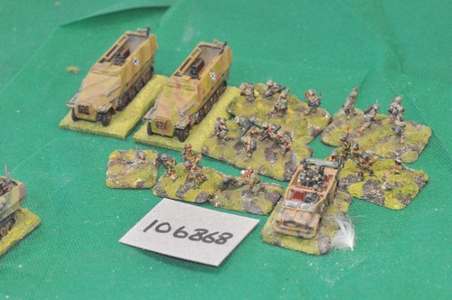 15mm WW2 / german - company 24 figs & 3 vehicles - inf (106868) | eBay UK