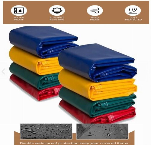 PVC Tarp Heavy Duty 620gsm Tarpaulin Polyester Reinforced Tarp Made To ...