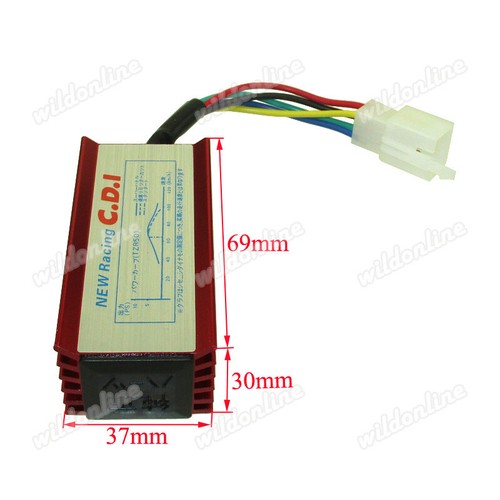 5 Pin Racing CDI For 50cc 110cc 125cc 140cc 150cc 160cc SSR Thumpstar ...