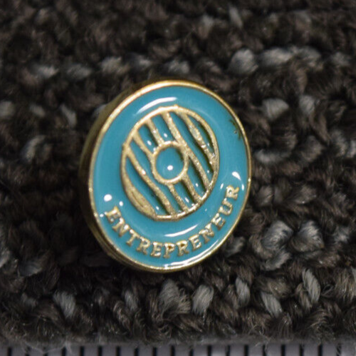 Girl Scouts Entrepreneur Lapel Vest Pin Daisy Blue Tag-A-Long Cookie ...