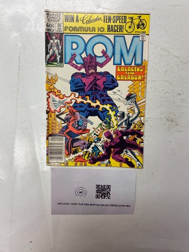 ROM #26 FN-VF Marvel Comic Books 8 PB2 | eBay