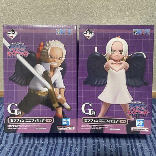 Bandai One Piece Seraphim Mini Figures Set S-Snake S-Hawk 10cm ...