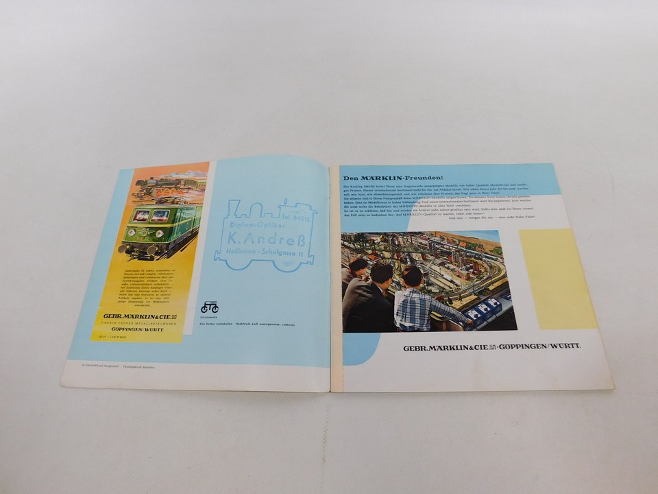 Märklin H0 Catalog 1961/62 D DM Without Voucher Very Good #CX694-0.5 | eBay