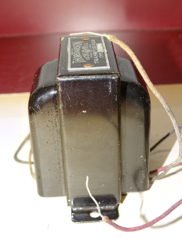 Thordarson Type 72D01 Transformer, Pri 4360 Ohms, Sec 2572 Ohms | eBay
