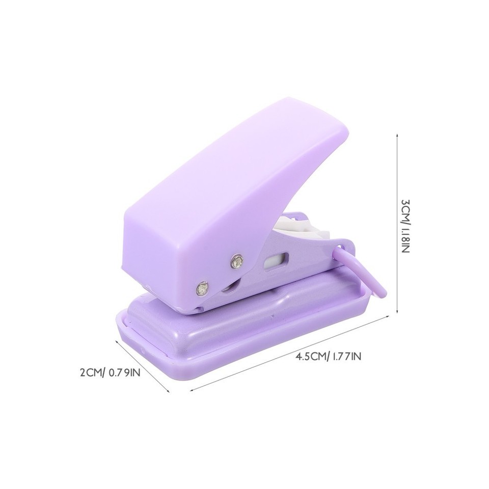 Paper Hole Breaker Manual Loose Leaf Single Hole Puncher Hole Punch ...