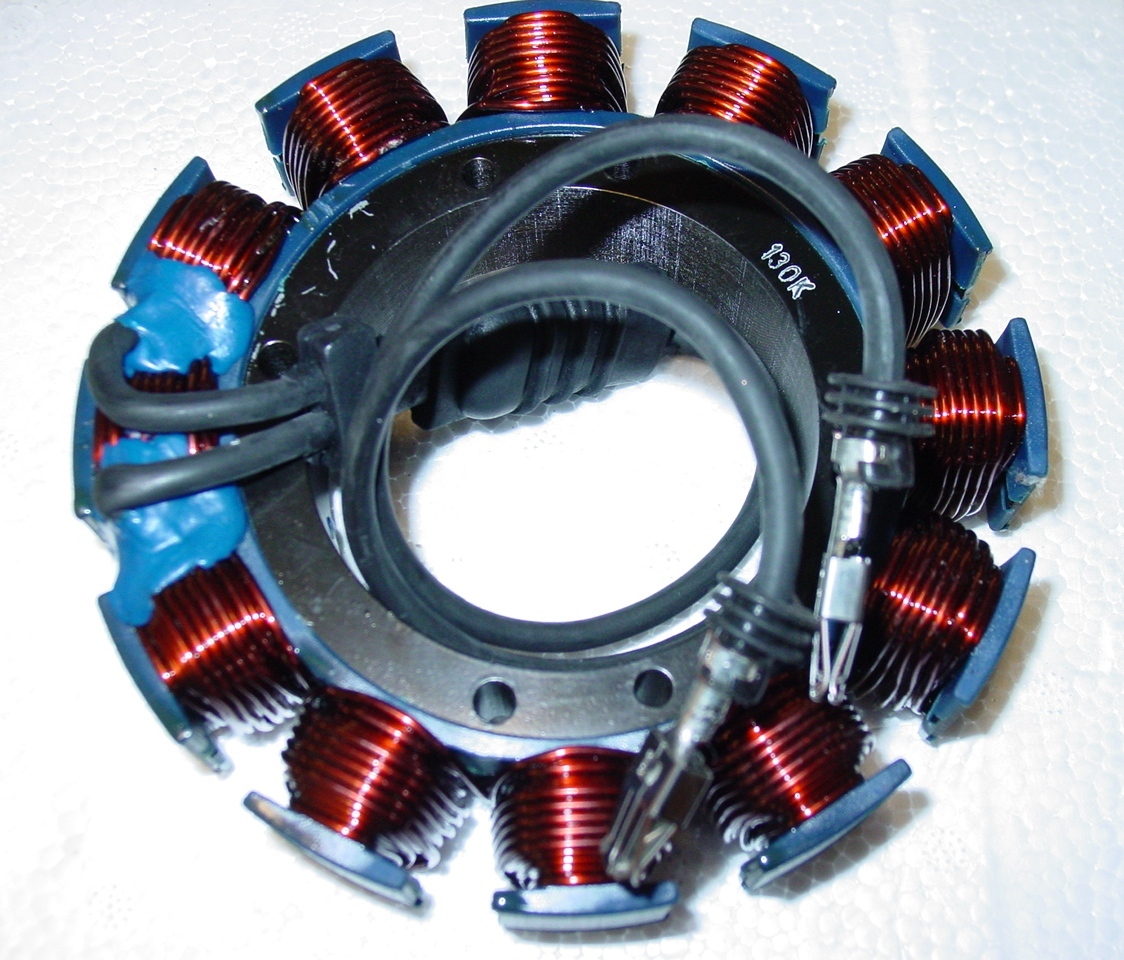 New 45 amp STATOR for Harley replaces 29987-97 97-98 FLT EVO 67-HAS451 ...