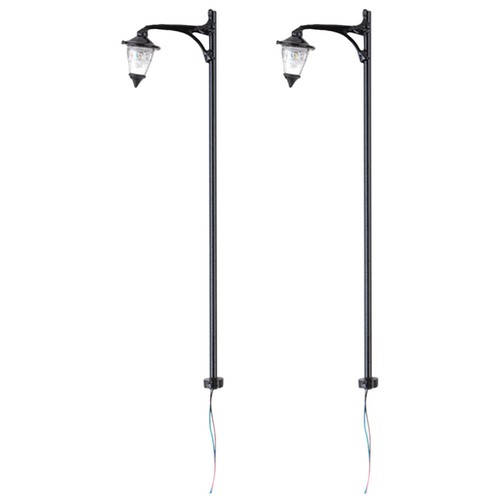 2 Pcs Model Garden Light Child Building Mini Street Lamp for DIY | eBay