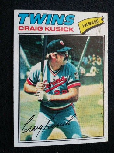 1977 Topps Baseball Card # 38 Craig Kusick - Minnesota Twins | eBay