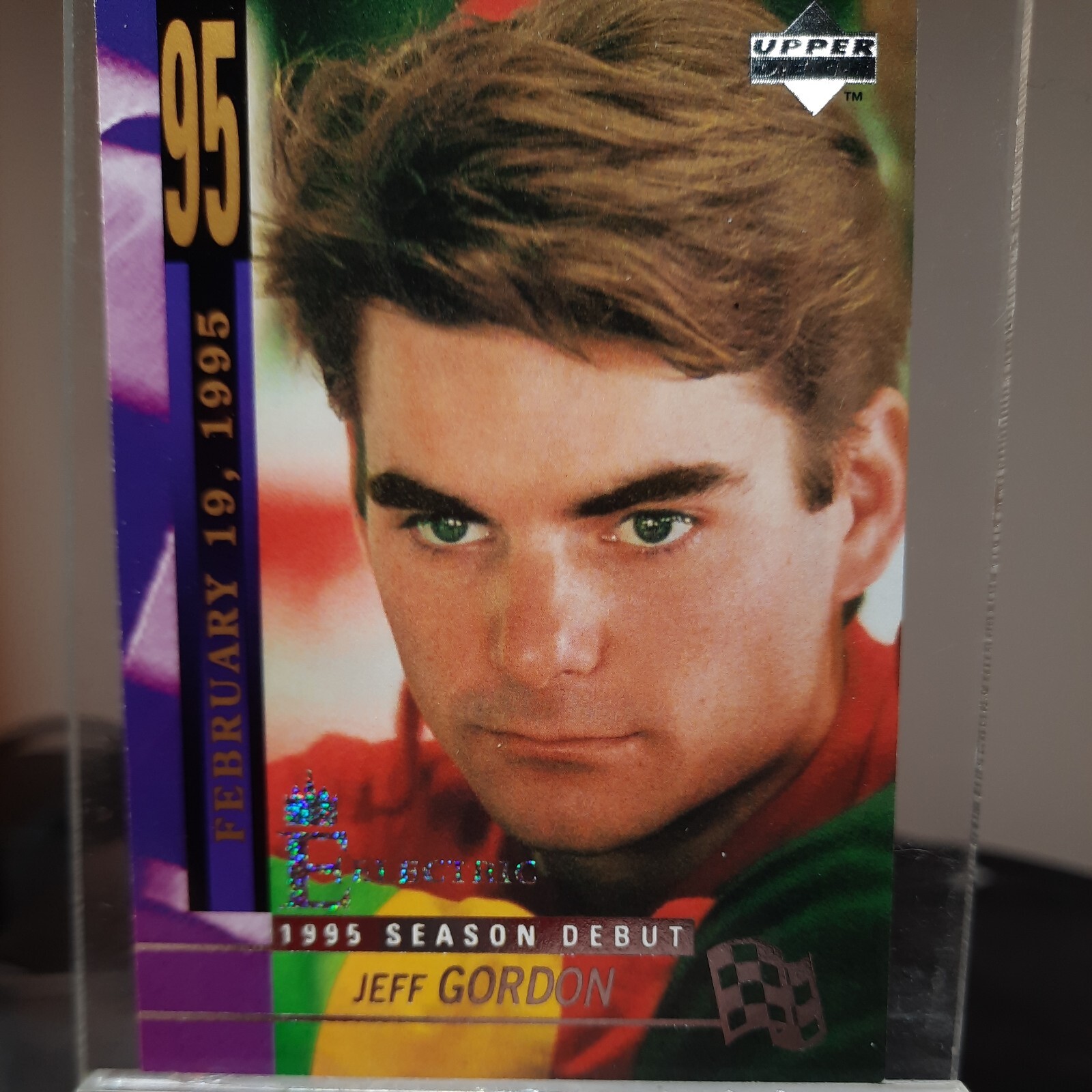 199t Upper Deck Nascar Jeff Gordon Trading Card #246 Electric | eBay