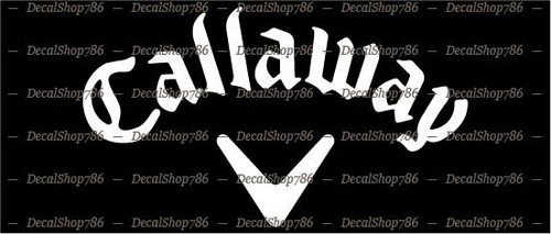 Callaway Golf - Outdoor Sports - Vinyl Die-Cut Peel N' Stick Decals ...
