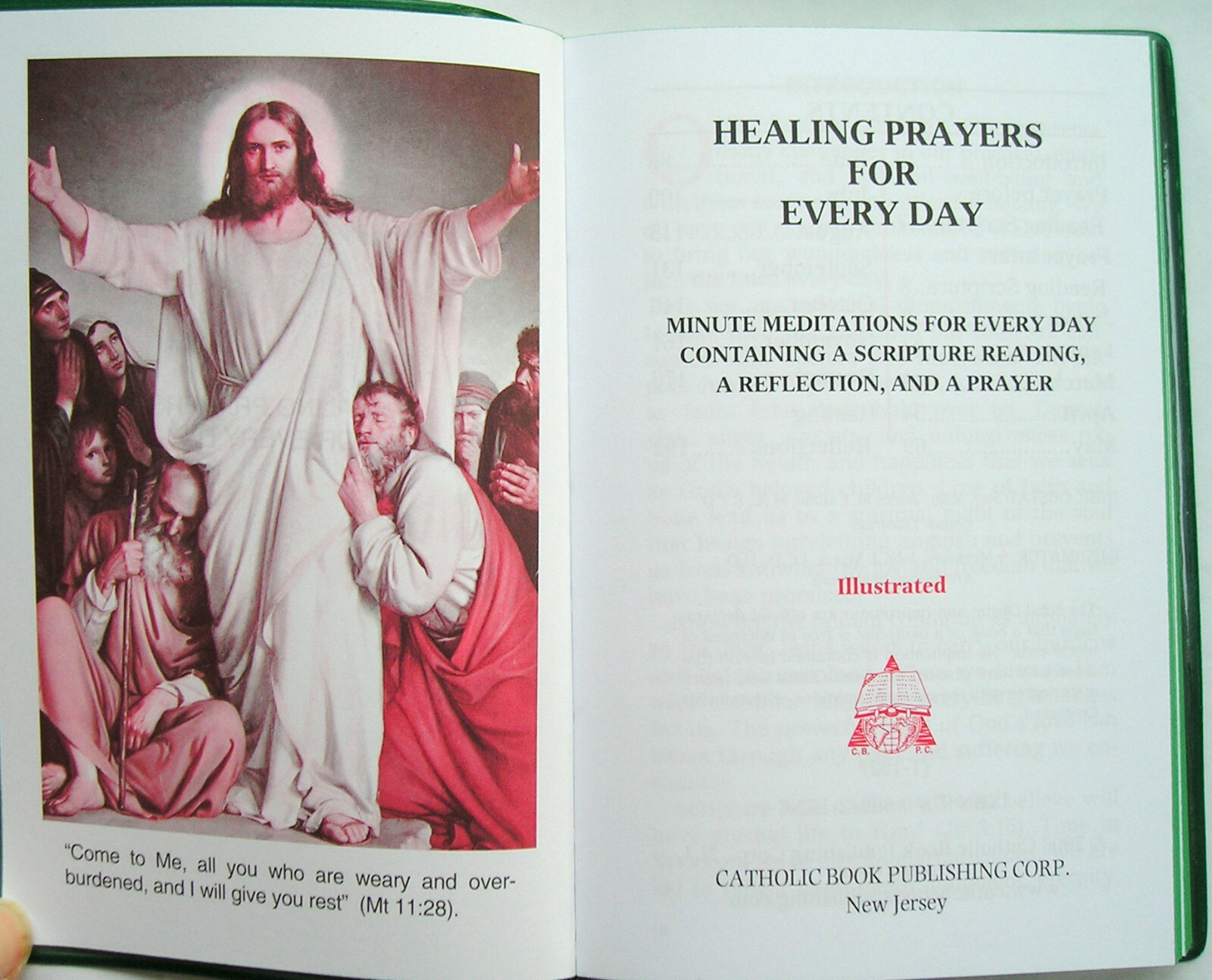 Healing Prayers for Everyday Book High Quality Catholic Gift ~ Dura-Lux ...