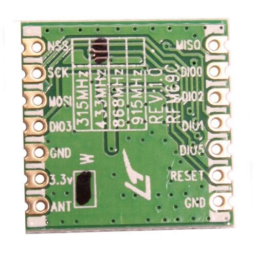 RFM69CW HopeRF 433Mhz Wireless Transceiver with RFM12B compatible ...