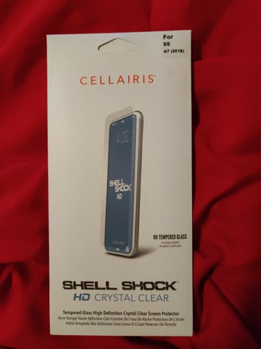 Cellairis Shell Shock Hd Tempered Glass screen Protector For Samsung A7 ...
