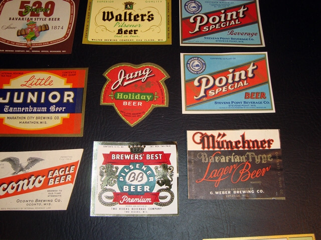 Circa 1930s/1940s Wisconsin Beer Labels, 20 In All | eBay