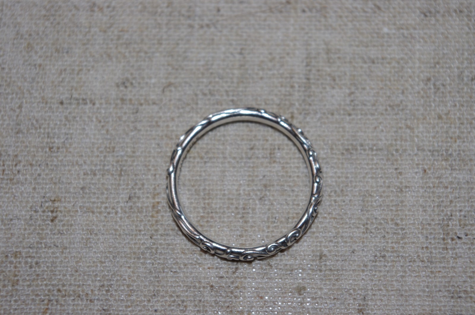 Authentic Pandora Regal Band Ring - Gem