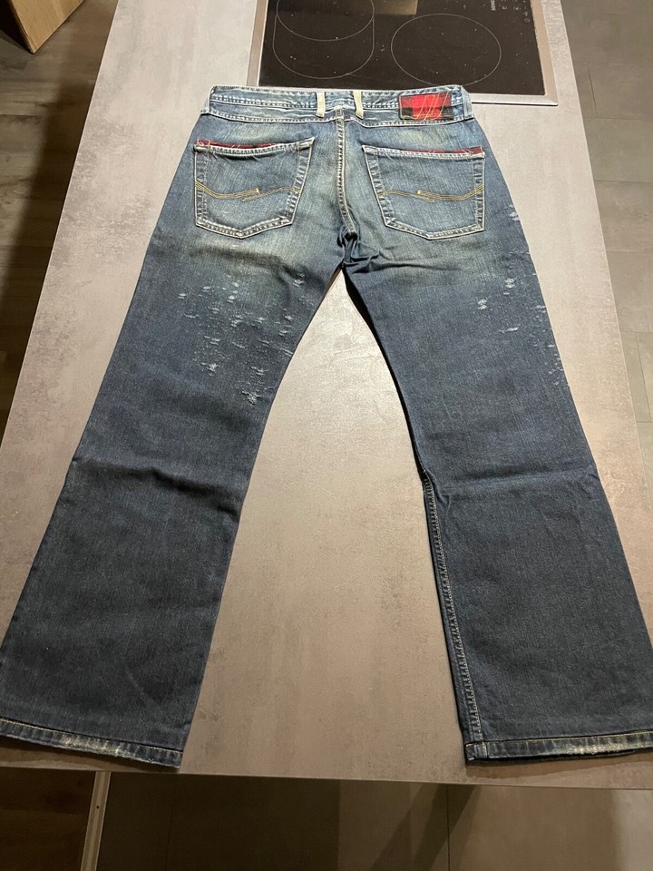 Jack&Jones JackJones Jeans Mott Rep 33/32 Worn Blue-Black. BLU-KRK ...