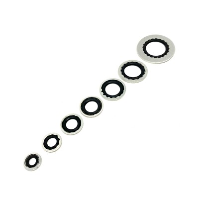 Goodridge Stat-O-Seal Rubber Sealing O-Ring Crush Aluminium Sealing ...