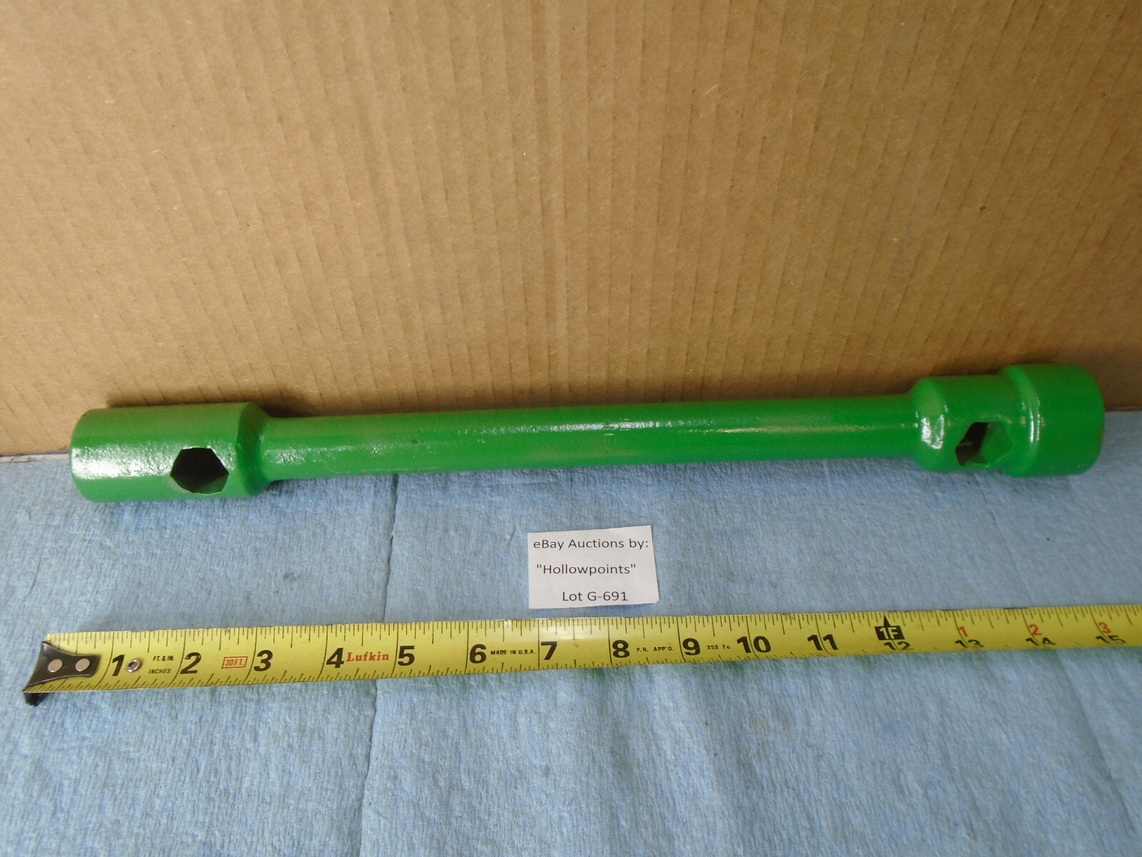 Ken Tool TR2 Truck Tractor Wrench 1" 6pt. w/ 5/8" Square x 1-1/4" JD ...