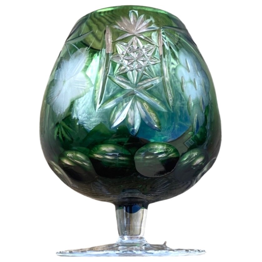 SPRSKA FABRIKA Stakla Paracin rare vintage crystal 24% whisky glasses 4 ...