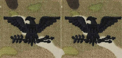 US Army Colonel 0-6 Rank MultiCam OCP Sew-On Patch - Pair | eBay