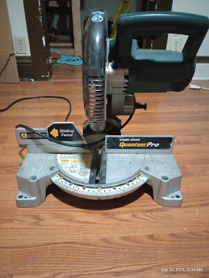 Black and Decker Quantum Pro Miter Saw | eBay