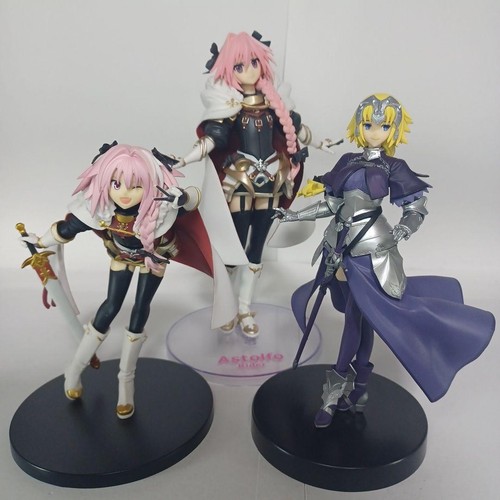 Fate Jeanne Ruler Astolfo Rider Figure Set FGO Apocrypha Japan Anime ...