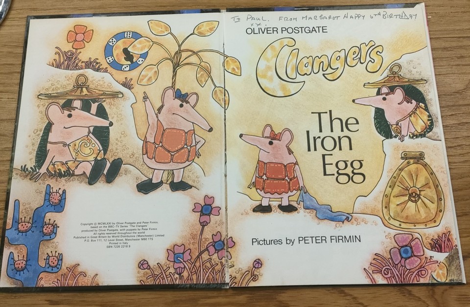 Vintage Annuals BBC The Clanger's , Magic Roundabout. Trumpton Story ...