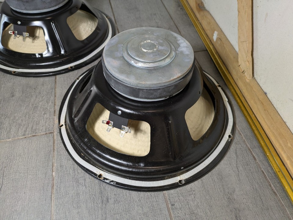 Set of 2 - 12" WOOFERS - Roger Sound Labs RSL 3600 Studio Monitor ...