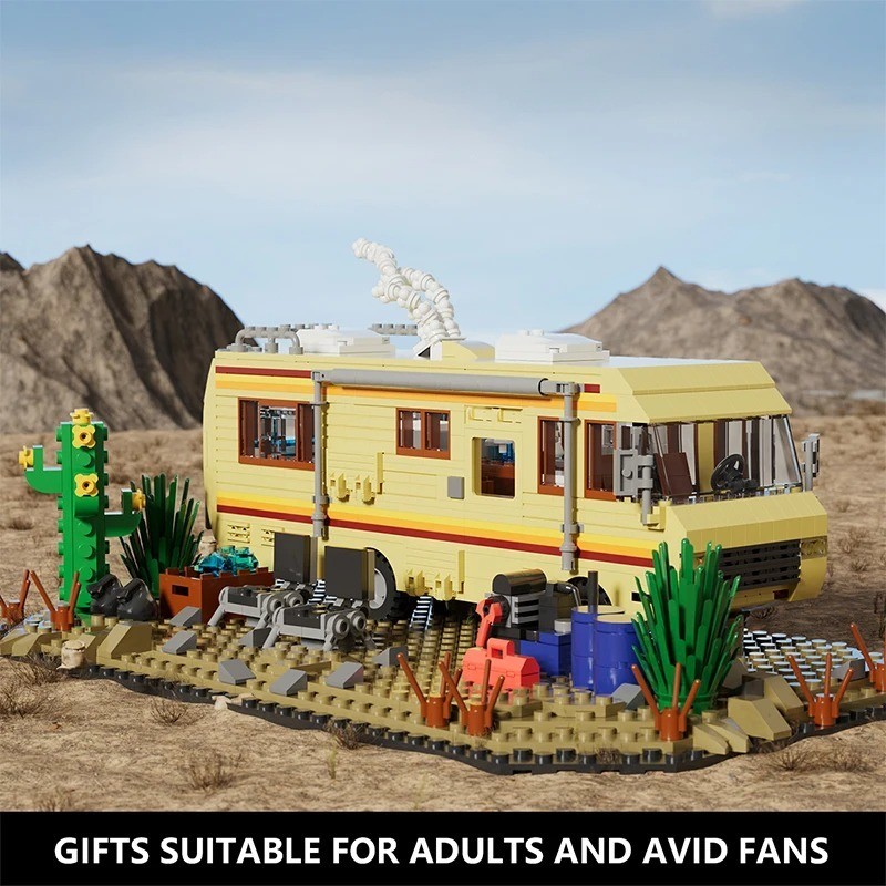 Breaking Bad RV Camper Van Building Blocks Set Vehicle Model Bricks Toy ...