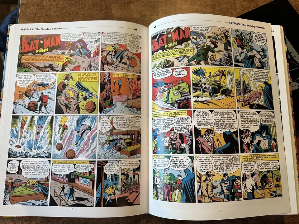 ** BATMAN: THE SUNDAY CLASSICS 1943-46 SIGNED & NUMBERED 361/500 W ...