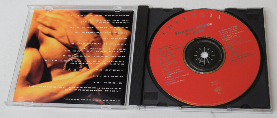 FREEDOM WILLIAMS - FREEDOM U.S. CD 1993 13 TRACKS OOP LN 74645313726| eBay