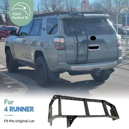Aluminum Car Rear Tailgate Door Ladder Climbing For 2010-2022 4Runner ...