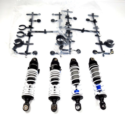 Fits Traxxas Drag Slash 2wd Front & Rear Shocks White Springs ...